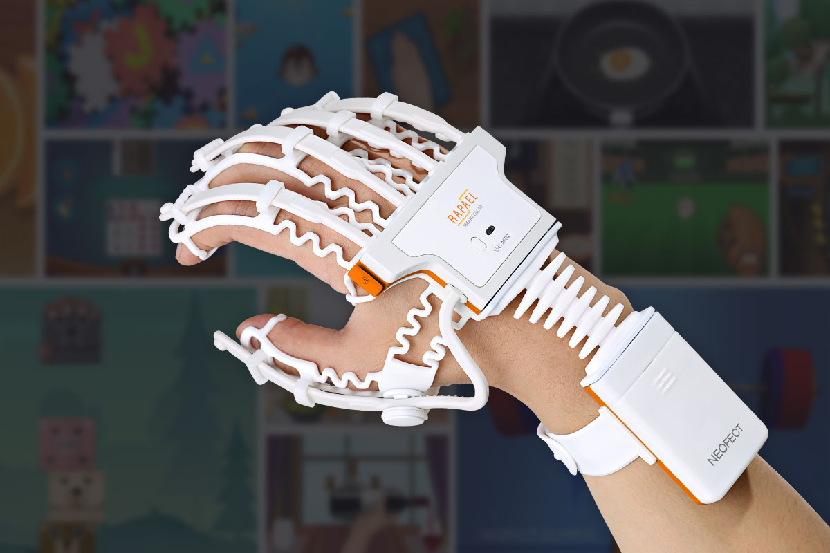 Neofect Smart Glove z tabletem - innowacyjna terapia ręki